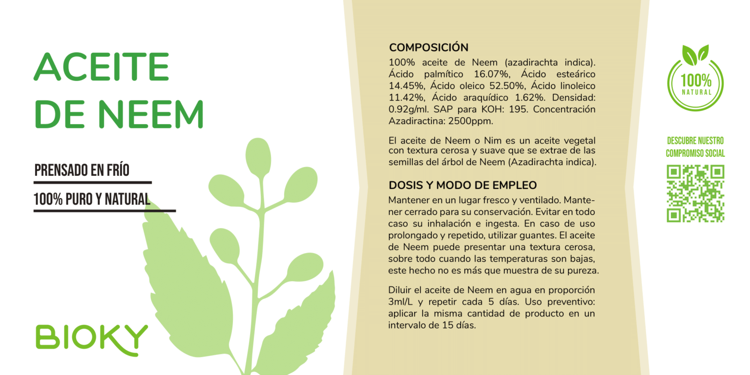 Beneficios del jabón potásico y aceite de neem para tus plantas